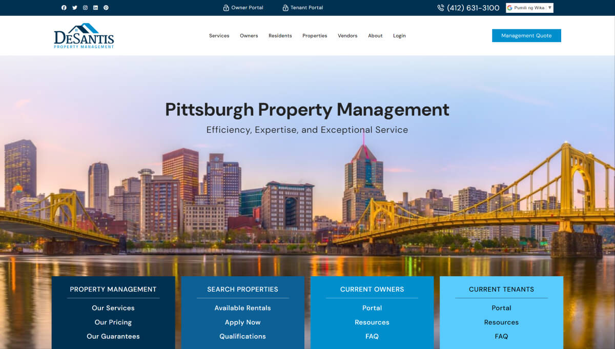 Pittsburgh Property Managers | DeSantis Property Management